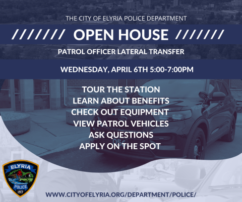 Elyria Police Lateral Transfer | City of Elyria