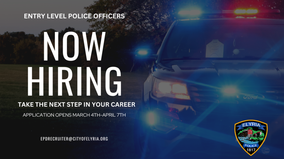 Meet The Elyria Police Department Recruiter | City of Elyria