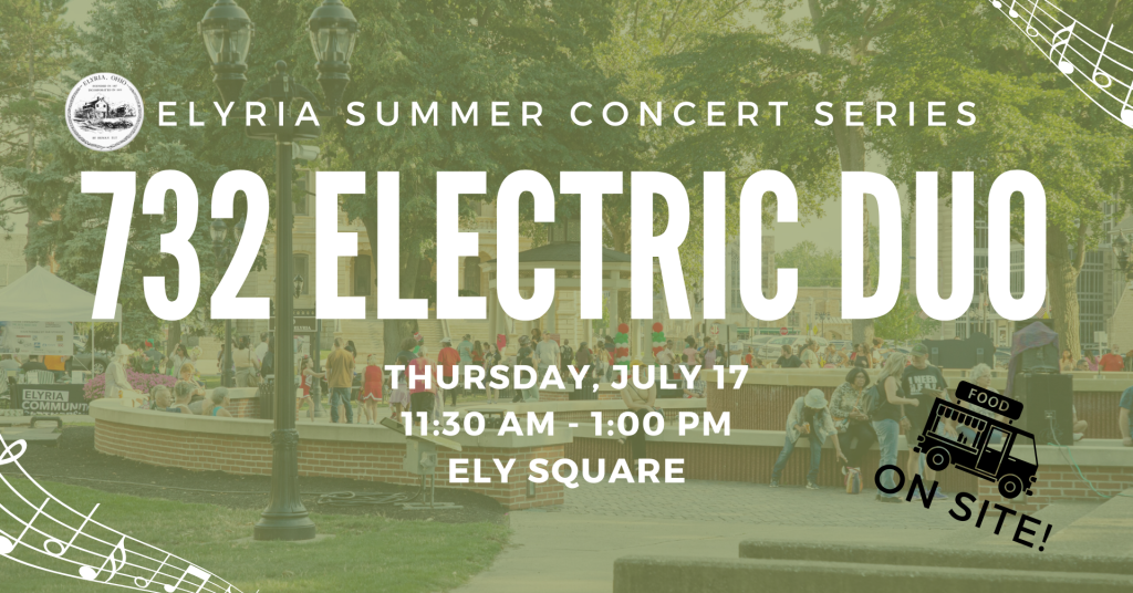 732 Electric Duo - LIVE in Ely Square | City of Elyria