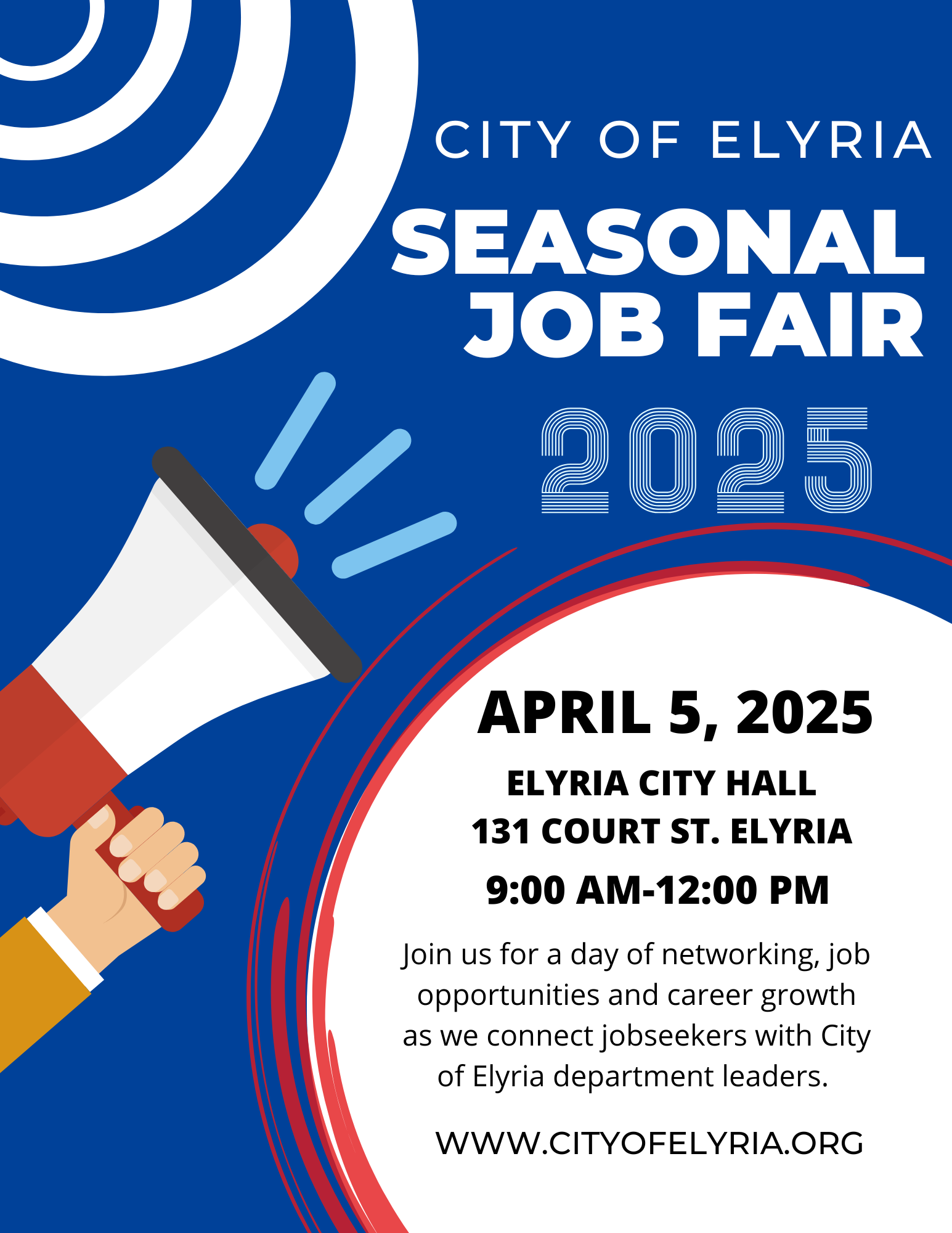 Seasonal Job Fair | City of Elyria